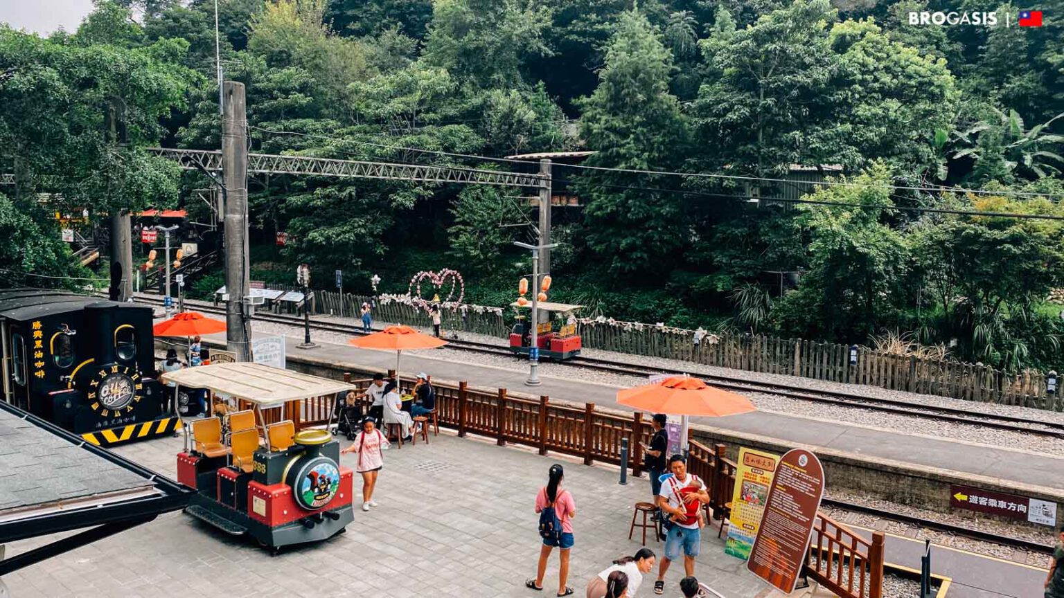สถานีรถไฟเก่า เชิ้งชิง 勝興車站 Shengxing Station เหมียวลี่ ไต้หวัน - BROGASIS