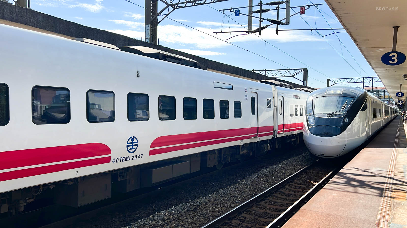 TRA EMU 3000 台鐵 รถไฟไต้หวัน รุ่นใหม่ เปิดให้บริการวันแรก - BROGASIS