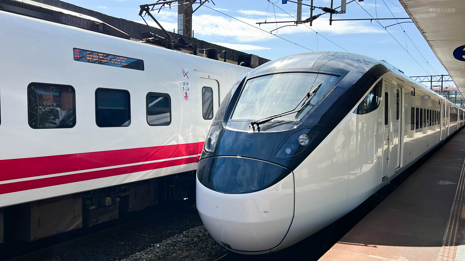 TRA EMU 3000 台鐵 รถไฟไต้หวัน รุ่นใหม่ เปิดให้บริการวันแรก - BROGASIS